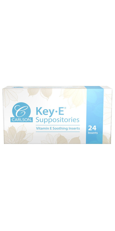 Buy Carlson Key-E Vitamin E Suppositories at Well.ca | Free Shipping ...