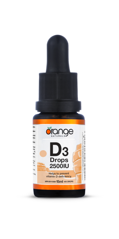 Buy Orange Naturals D3 Drops 2500IU at Well.ca | Free Shipping $35+ in ...