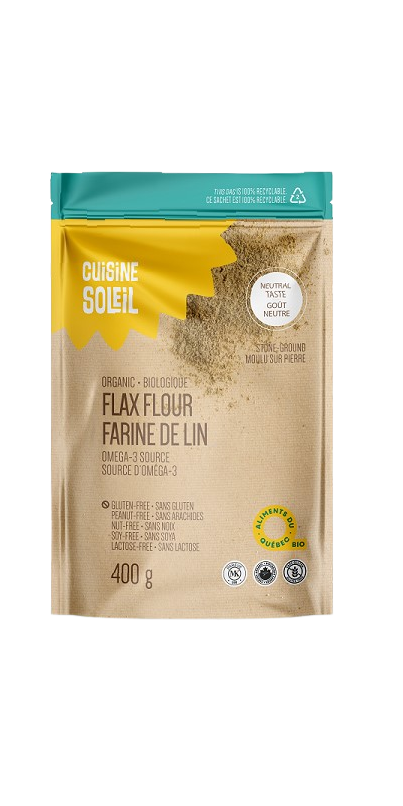 Buy Cuisine Soleil Organic Flax Flour at Well.ca | Free Shipping $35 ...