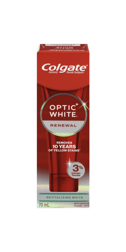 Buy Colgate Optic White Renewal Teeth Whitening Toothpaste Revitalizing ...
