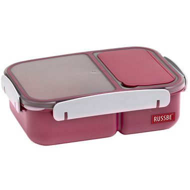 Buy Russbe 4 Compartment Inner Seal Lunch Bento Berry at Well.ca | Free ...