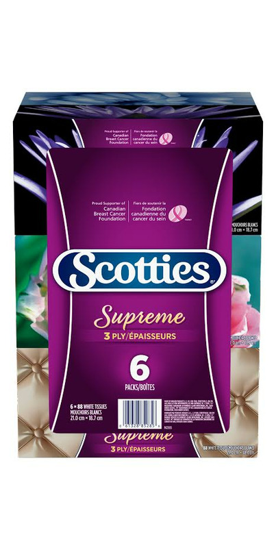 Buy Scotties Supreme Facial Tissues 6 Pack at Well.ca | Free Shipping ...