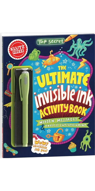 Achetez le livre d’activités Klutzpress The Ultimate Invisible Ink à ...