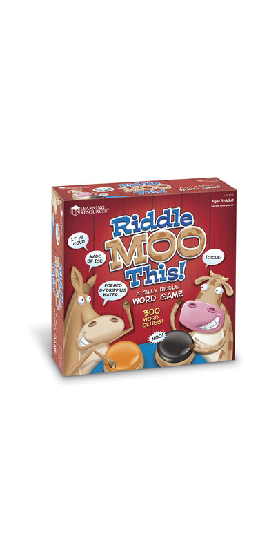 Buy Learning Resources Riddle Moo This A Silly Riddle Word Game at Well ...