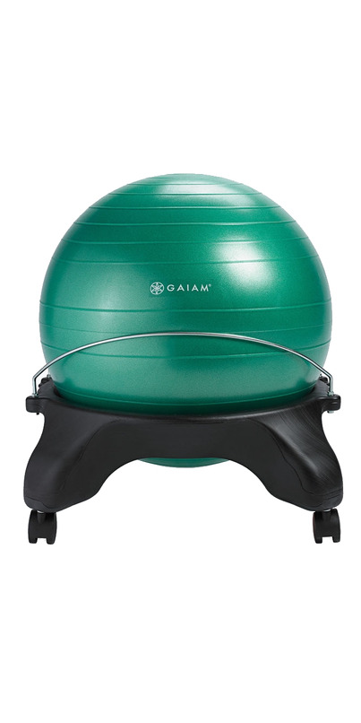 Buy Gaiam Backless Balance Ball Chair Green at Well.ca | Free Shipping ...