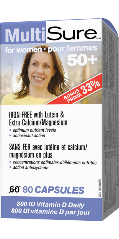 Buy Webber Naturals MultiSure for Women 50+ Bonus Size at Well.ca ...