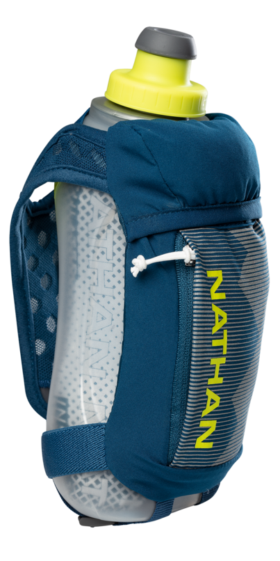 Buy Nathan QuickSqueeze Insulated Water Bottle Marine Blue/Finish Lime ...