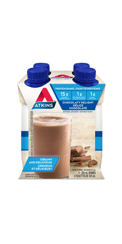 Buy Atkins Advantage Shakes Chocolaty Delight 4-Pack at Well.ca | Free ...