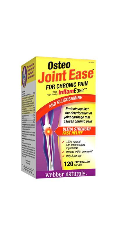 Buy Webber Naturals Osteo Joint Ease with InflamEase & Glucosamine at ...
