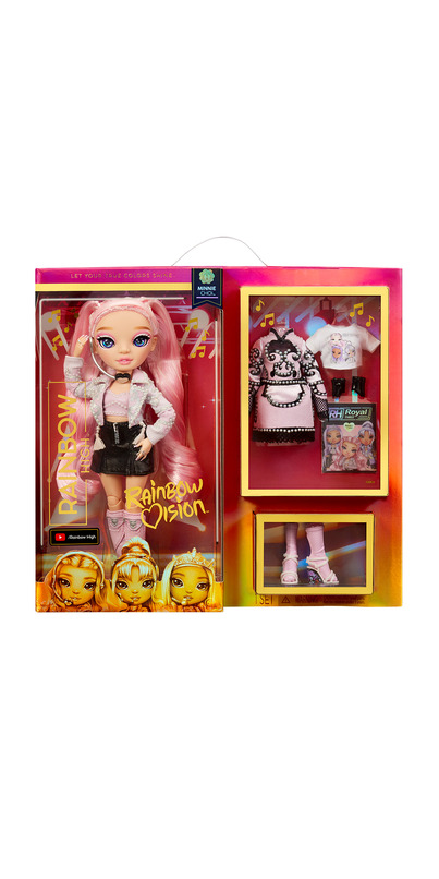 Buy Rainbow High Rainbow Vision Rainbow High Royal Three Minnie Choi at ...