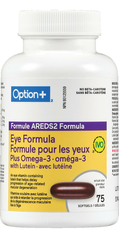 Buy Option+ AREDS2 Eye Formula Plus Omega-3 at Well.ca | Free Shipping ...