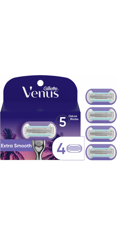 Achetez les recharges de rasoir pour femmes Gillette Venus Extra Smooth ...