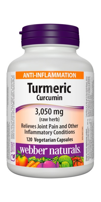 Buy Webber Naturals Turmeric Curcumin 600 mg at Well.ca | Free Shipping ...