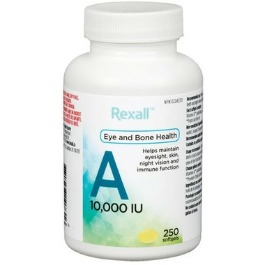 Buy Rexall Vitamin A 10000 IU Value Size at Well.ca | Free Shipping $35 ...