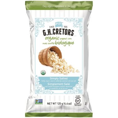 Buy G.H. Cretors Organic Popcorn Simply Salted at Well.ca | Free ...