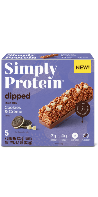 Buy Simply Protein Dipped Snack Bar Cookies & Creme at Well.ca | Free ...