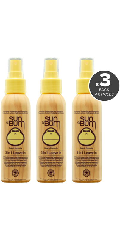 Buy Sun Bum Beach Formula 3-In-1 Leave In Conditioner Trio Bundle at ...