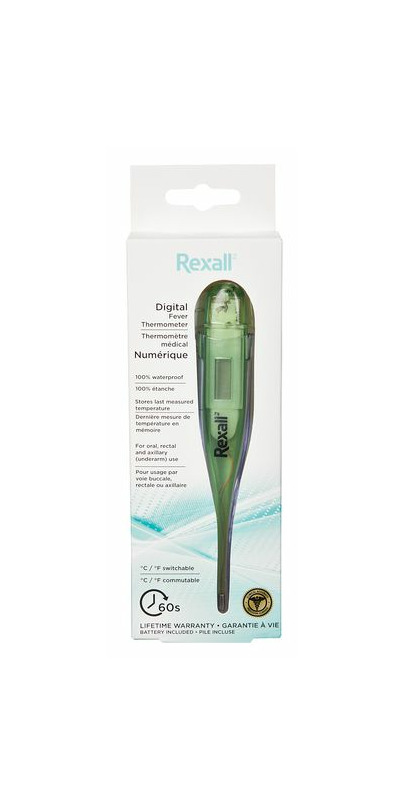 Buy Rexall 60 Second Digital Fever Thermometer at Well.ca | Free ...