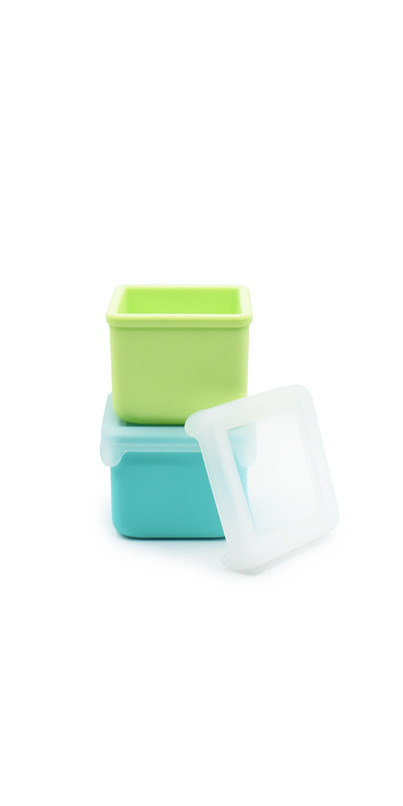 Buy Melii Silicone Snack Containers Blue/Lime at Well.ca | Free ...
