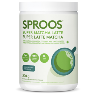 Buy Sproos Super Matcha Latte with Collagen at Well.ca | Free Shipping ...