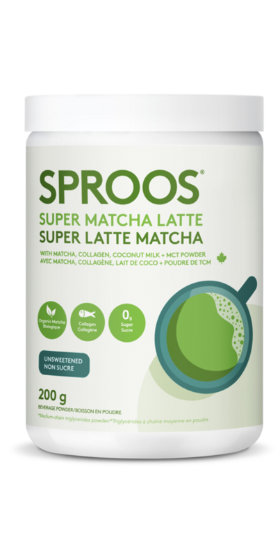 Buy Sproos Super Matcha Latte with Collagen at Well.ca | Free Shipping ...
