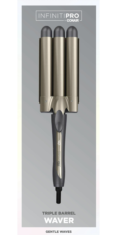 Buy Conair Infinitipro Tourmaline Ceramic Triple Barrel Waver at Well ...