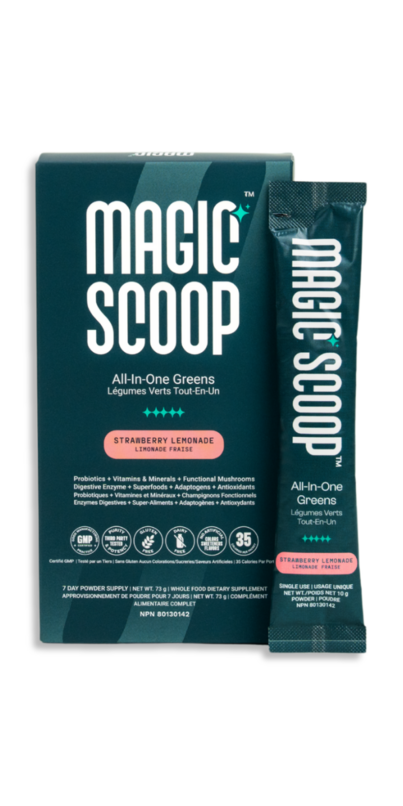 Achetez Magic Scoop Limonade tout-en-un aux fraises Paquet de 7 jours chez Well.ca | Livraison ...
