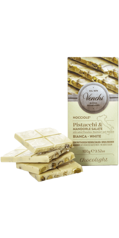Buy Venchi Chocolight White Chocolate with Roasted Salted Nuts at Well ...