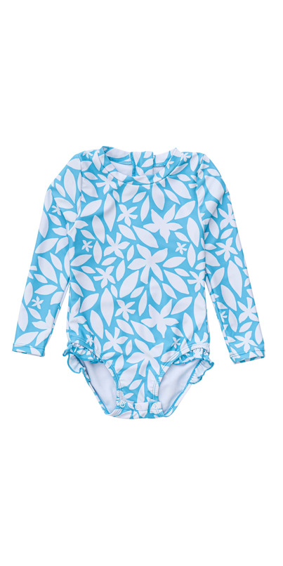 Buy Snapper Rock Aqua Bloom Sustainable LS Surf Suit at Well.ca | Free ...