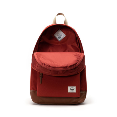 Buy Herschel Supply Heritage Backpack Red Ochre/Tan/White Stitch at ...