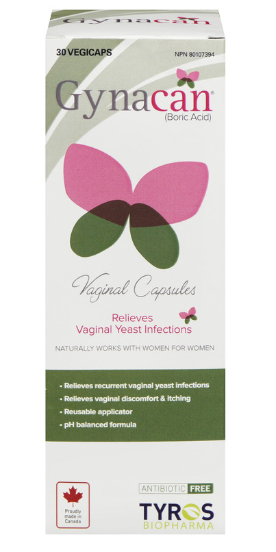 Buy Gynacan Vaginal Capsules at Well.ca | Free Shipping $35+ in Canada