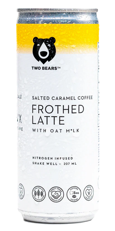 Buy Two Bears Salted Caramel Coffee Frothed Latte with Oat Milk at Well ...