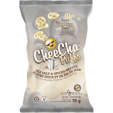 Buy CheeCha Potato Puffs Sea Salt & Spiced Pepper at Well.ca | Free ...