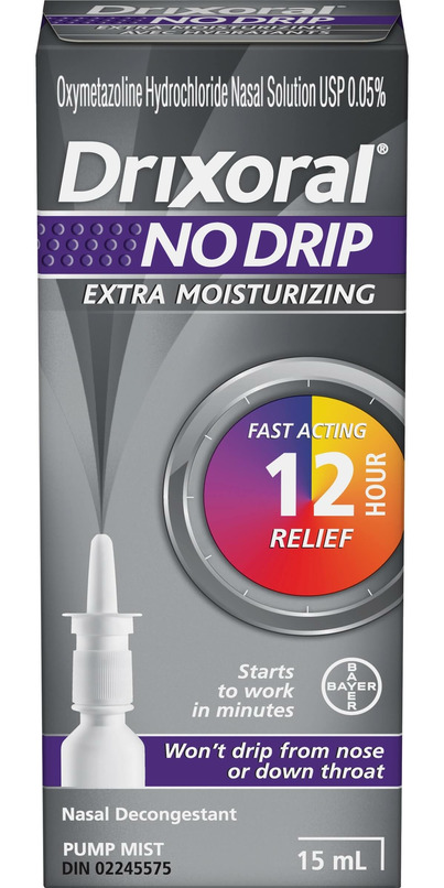 Buy Drixoral NO DRIP Extra Moisturizing Nasal Decongestant at Well.ca ...