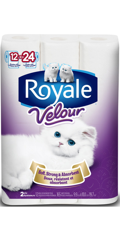 Buy Royale Velour 2-Ply Bathroom Tissue at Well.ca | Free Shipping $35 ...