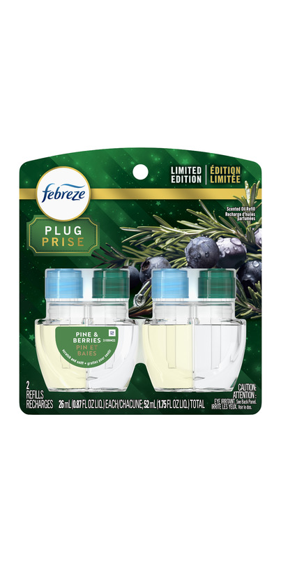 Buy Febreze Fade Defy Plug Double Refill Limited Edition Pine & Berries ...