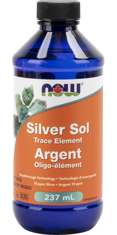 Buy NOW Foods Silver Sol Elemental Silver Liquid Spray at Well.ca ...