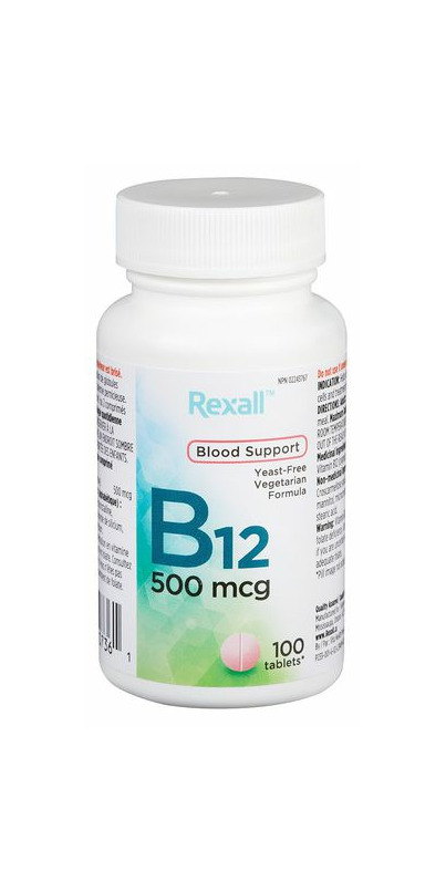 Buy Rexall Vitamin B-12 at Well.ca | Free Shipping $35+ in Canada