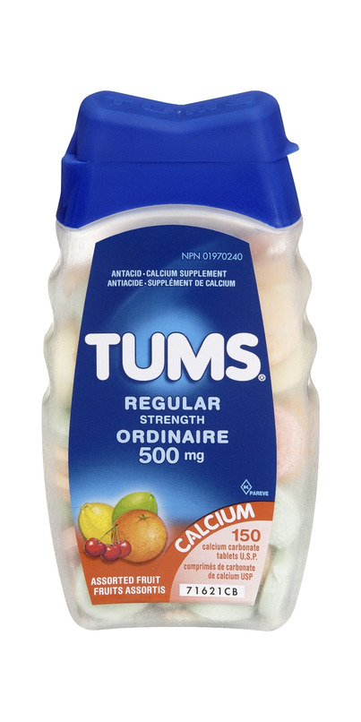 Buy Tums Regular Strength Antacid Calcium Tablets at Well.ca | Free ...