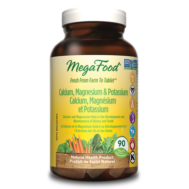 Buy MegaFood Calcium, Magnesium & Potassium at Well.ca | Free Shipping ...