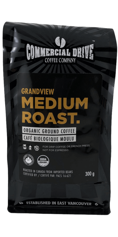 Buy Commercial Drive Coffee Company Grandview Organic Ground Coffee at ...
