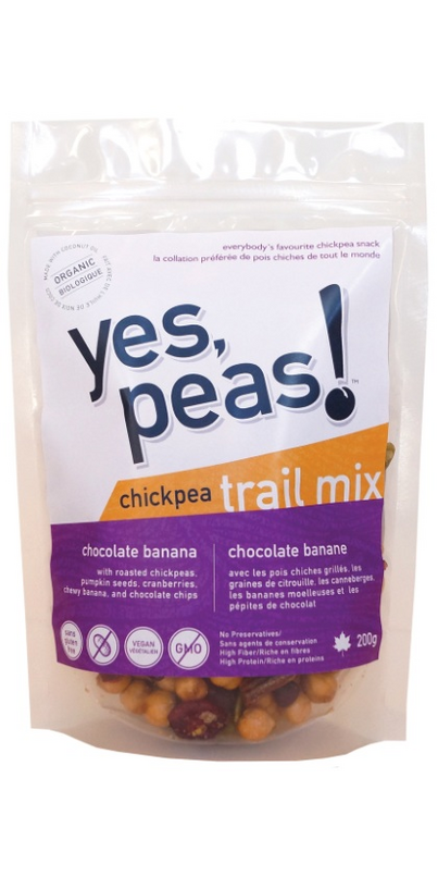 Buy Yes Peas Chocolate Banana Trail Mix at Well.ca | Free Shipping $35 ...