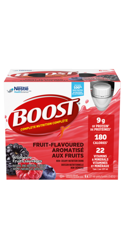 Buy Boost Fruit Beverage Wildberry at Well.ca | Free Shipping $35+ in ...