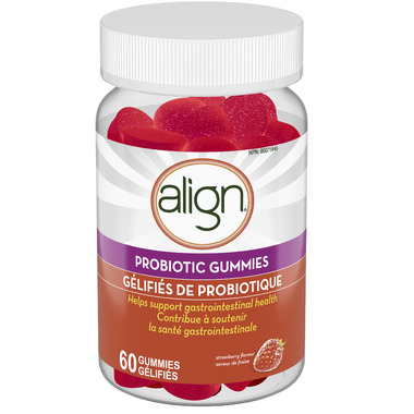 Buy Align Probiotic Strawberry Flavour Gummies from Canada at Well.ca ...