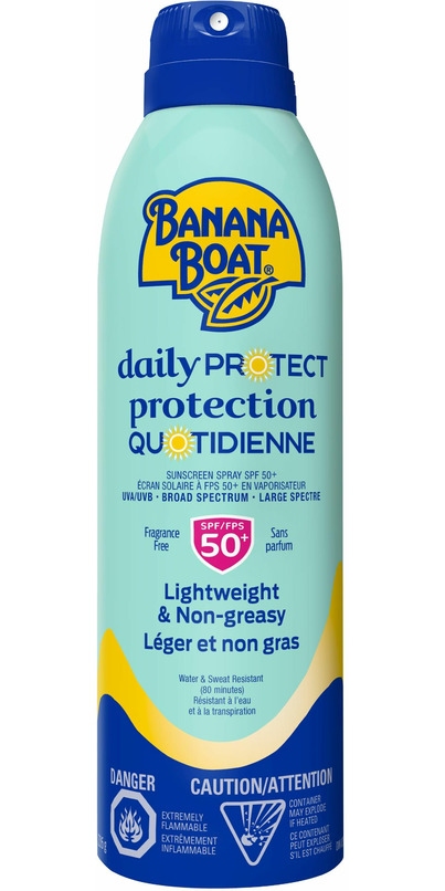 Buy Banana Boat Daily Protect Sunscreen Spray SPF 50+ at Well.ca | Free ...