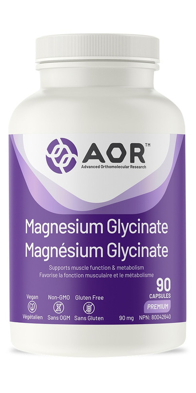 Buy AOR Magnesium Glycinate at Well.ca | Free Shipping $35+ in Canada