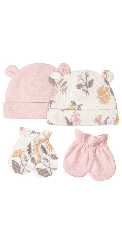 Buy Just Born Cap & Mitten Pack Vintage Floral at Well.ca | Free ...