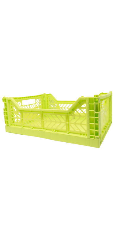 Buy Aykasa Midi Foldable Crate Acid Yellow at Well.ca | Free Shipping ...