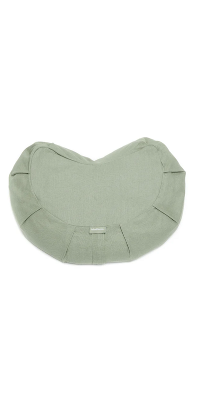 Buy b, halfmoon Cotton Halfmoon Meditation Cushion Moss Green at Well.ca | Free Shipping $35+ in ...