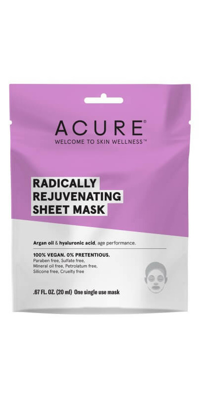 Buy Acure Rejuvenating Sheet Mask at Well.ca | Free Shipping $35+ in Canada